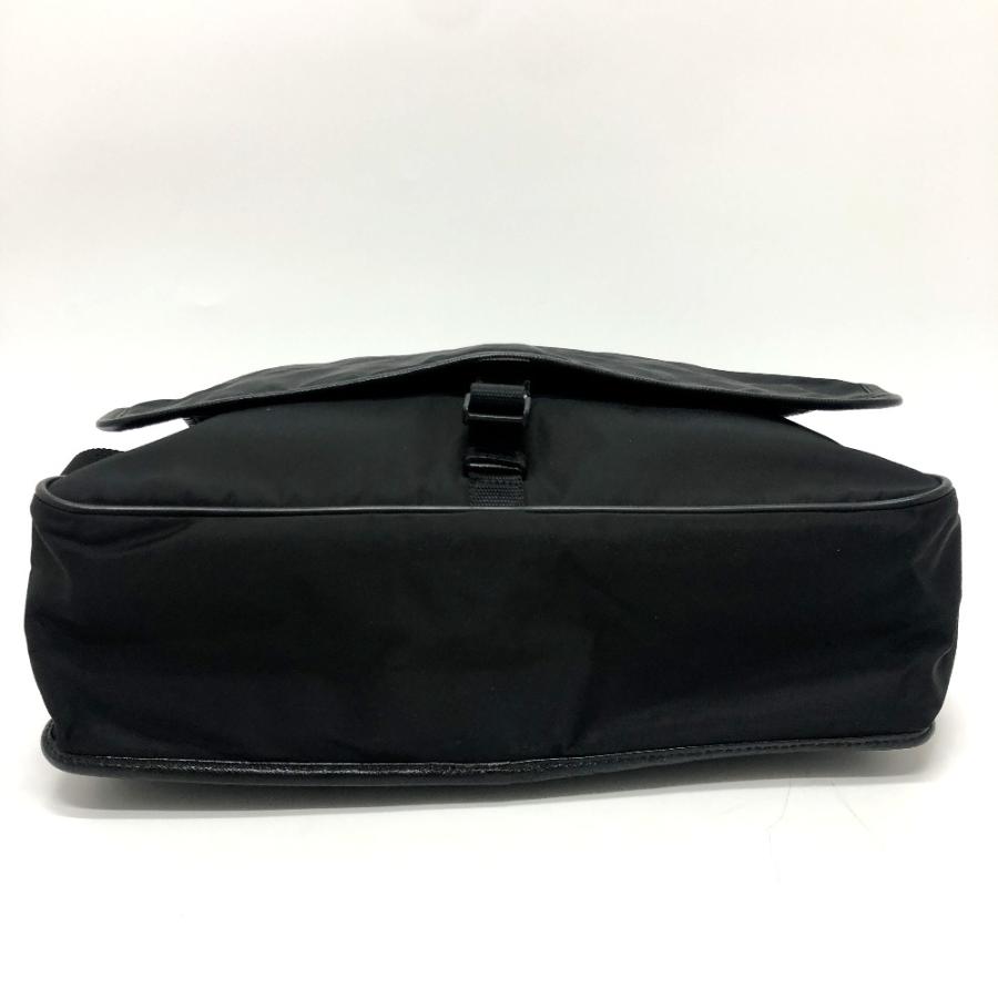 PRADA プラダ V166 メッセンジャーバック ショルダーバック カバン バック 斜め掛けバック 肩掛けバック ブラック メンズ【中古】 : リファレンス コレクション - 通販 ...