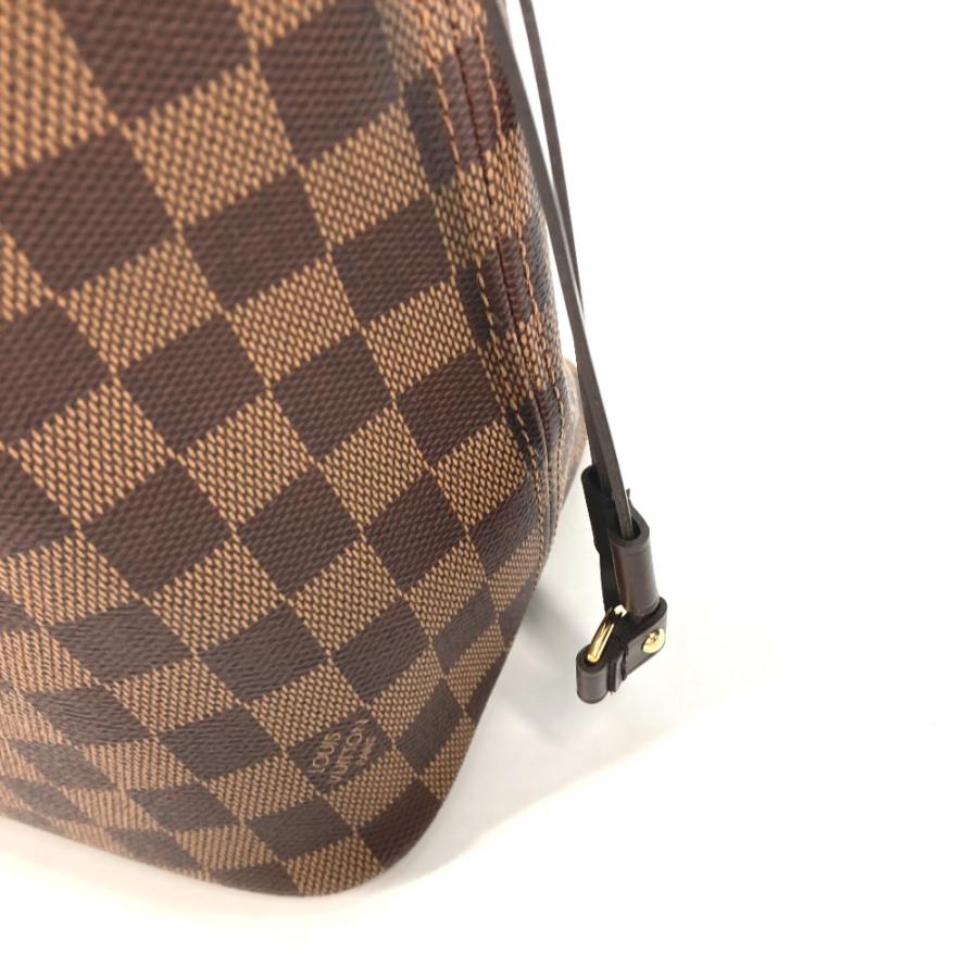 LOUIS VUITTON 新品 ルイヴィトン N41358 ネヴァーフル MM カバン ショルダーバッグ 肩掛け ダミエ トートバッグ エベ ...
