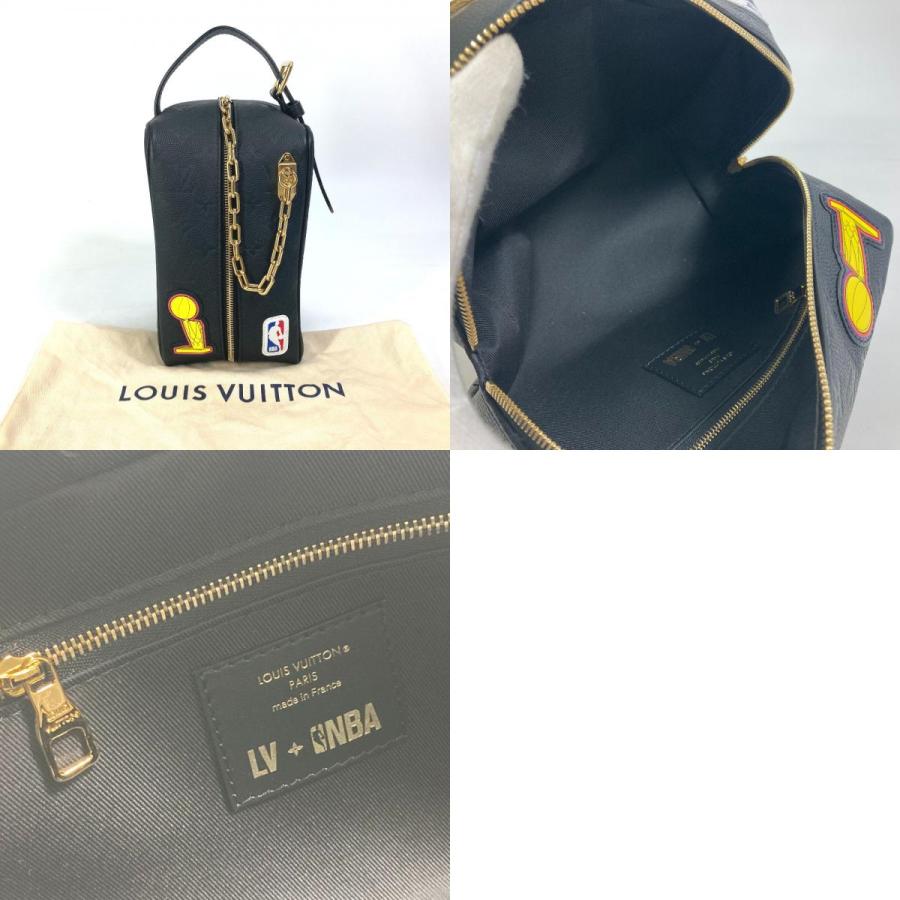 LOUIS VUITTON ルイヴィトン M58515 LV x NBA モノグラム クローク ドップキット ハンドバッグ ストラップ付 セカンドバッグ【中古】美品 : リファレンス ...