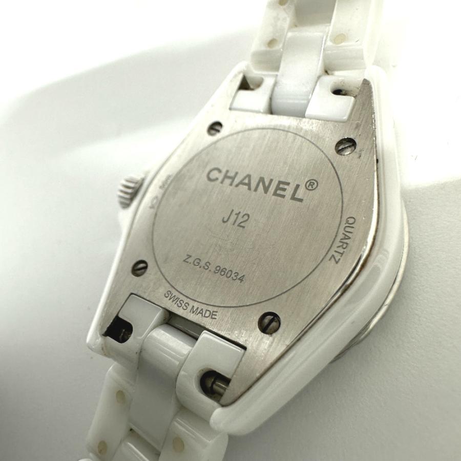 CHANEL シャネル H2570 J12 8P ダイヤ クォーツ 腕時計 ホワイト レディース【中古】 : リファレンス コレクション - 通販 - Yahoo!ショッピング