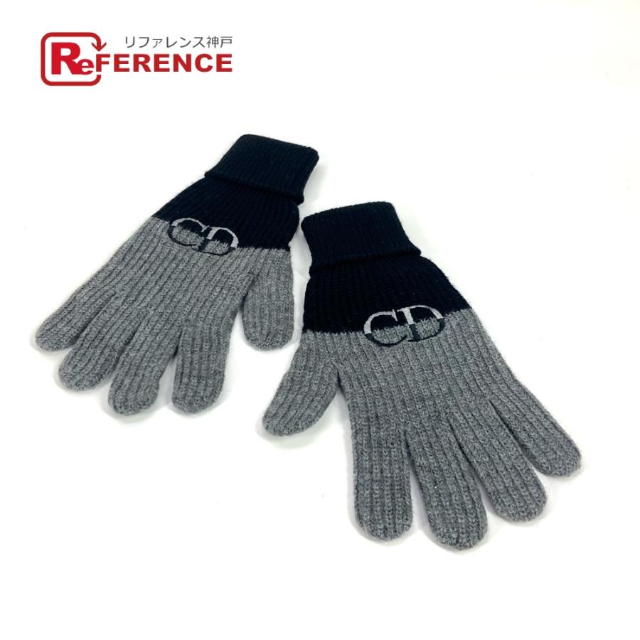 美品 Dior ディオール 213MG01AT481 ロゴ CD バイカラー アクセサリー 手袋 ブラック メンズ【中古】 : リファレンス コレクション - 通販 - Yahoo!ショッピング