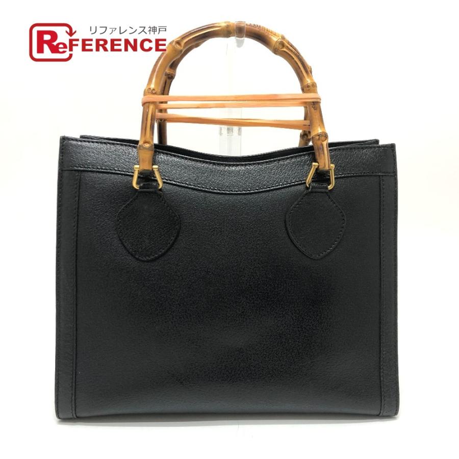 GUCCI（グッチ） バンブー カバン ハンドバッグ ブラック レディース【中古】 : リファレンス コレクション - 通販 - Yahoo!ショッピング