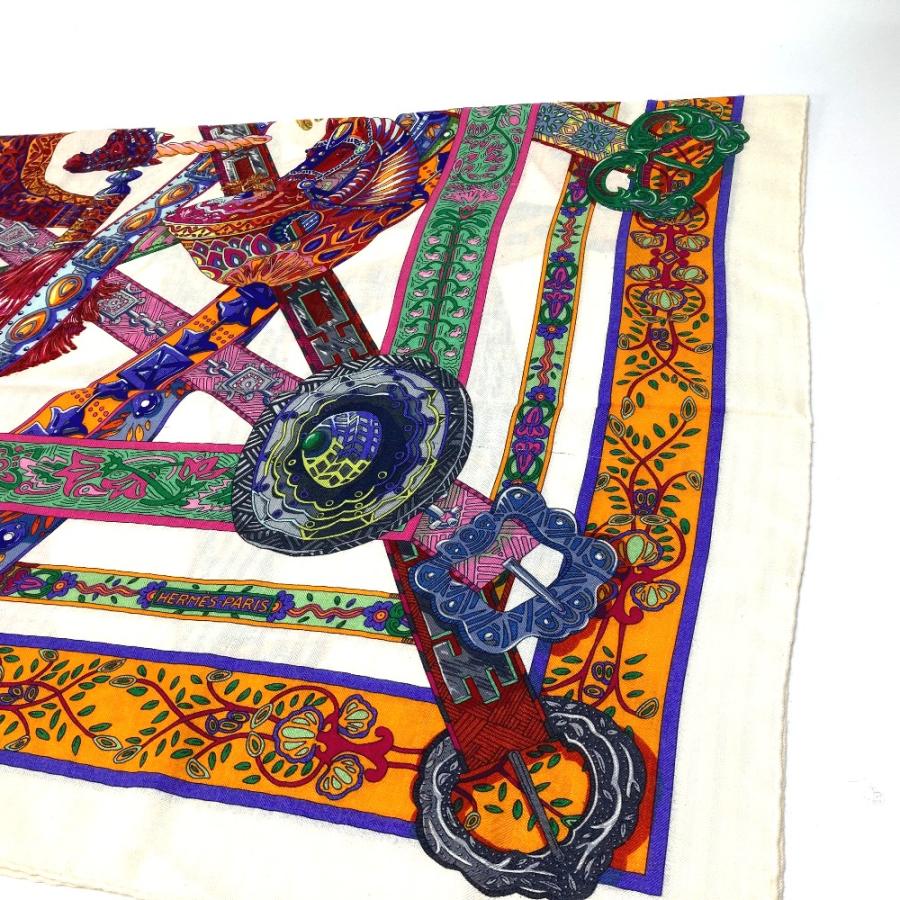 HERMES エルメス ユニコーンの夢想 カレ140 Le Songe De La Licorne スカーフ シルク マルチカラー レディース.【中古】 : リファレンス コレクション ...