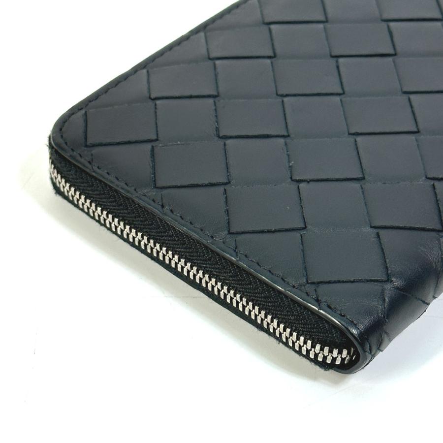 BOTTEGA VENETA ボッテガヴェネタ 593217 マキシ イントレチャート ウランドファスナー 長財布 レザー ブラック メンズ【中古】 : リファレンス コレクション - 通販 ...