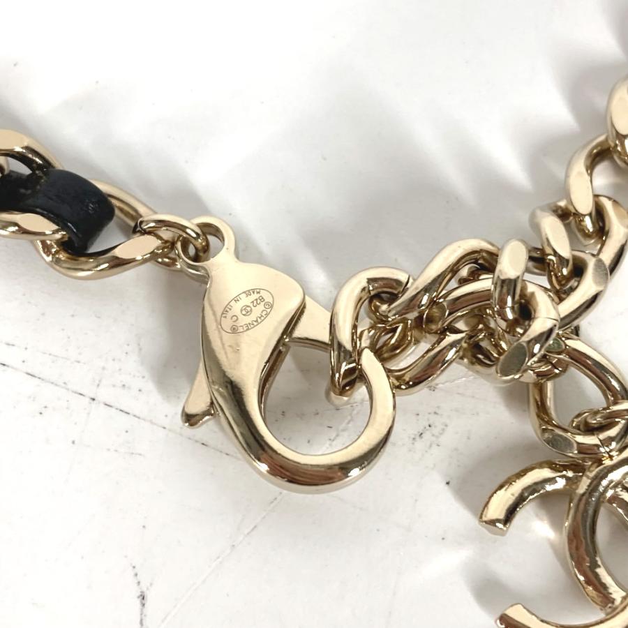 CHANEL シャネル CC ココマーク チェーンベルト 3連チェーン フェイクパール B22C ベルト ブラック レディース【中古】 : リファレンス コレクション - 通販 - Yahoo ...