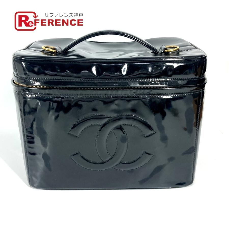 CHANEL シャネル CC ココマーク バニティバッグ 2WAYバッグ ショルダーバッグ カバン 肩掛け ヴィンテージ ハンドバッグ ブラック【中古】 : リファレンス コレクション ...