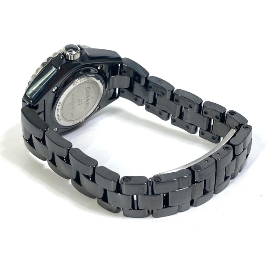 CHANEL（シャネル） H7121 J12 エレクトロ 33MM 世界限定1255本 クォーツ 腕時計 セラミック ブラック レディース ...