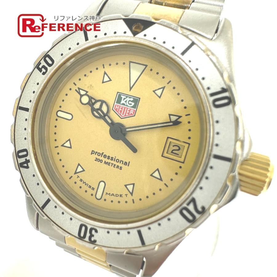 TAG HEUER タグホイヤー 974.008 クォーツ デイト プロフェッショナル2000 腕時計 シルバー レディース【中古】 : or-240116-61 : リファレンス ...