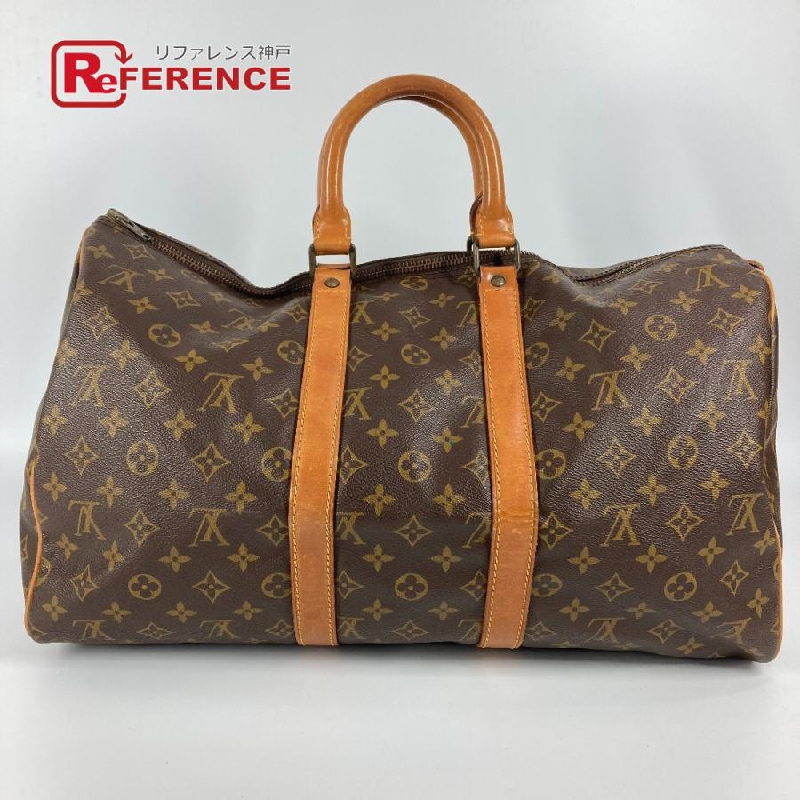 LOUIS VUITTON ルイヴィトン M41428 キーポル45 トラベルバッグ 旅行バッグ カバン モノグラム ボストンバッグ ブラウン【中古】 : リファレンス コレクション - 通販 ...