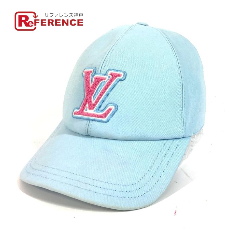 LOUIS VUITTON ルイヴィトン M7318L キャップ・LV シグネチャー 帽子 キャップ帽 ベースボール LV リミックス キャップ ブルー【中古】 : リファレンス コレクション ...