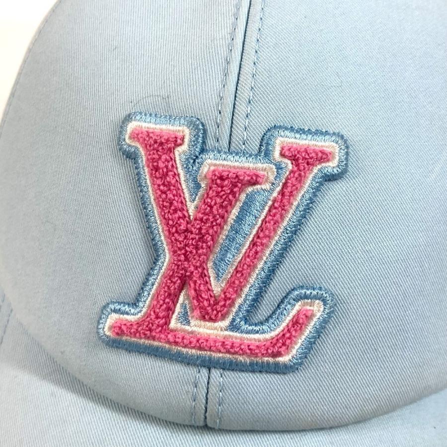 LOUIS VUITTON ルイヴィトン M7318L キャップ・LV シグネチャー 帽子 キャップ帽 ベースボール LV リミックス キャップ ブルー【中古】 : リファレンス コレクション ...