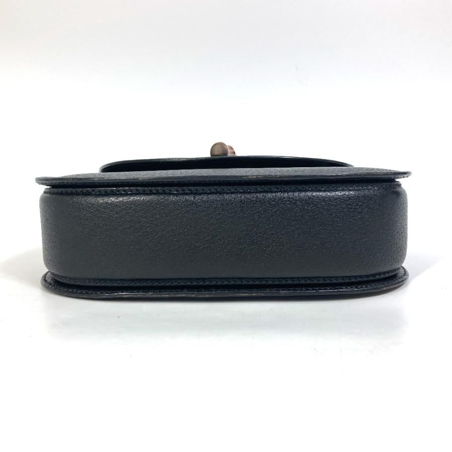GUCCI グッチ 000.1014.0188 トップハンドル バンブー ハンドバッグ レザー ブラック レディース【中古】 :S-230217-12:リファレンス コレクション - 通販 ...