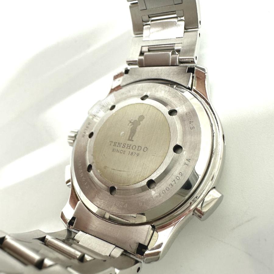 TENSHODO 天賞堂 6771-T003702 グランドコンプリケーション クオーツ クロノグラフ ムーンフェイズ 腕時計 シルバー メンズ【中古】 : リファレンス コレクション ...