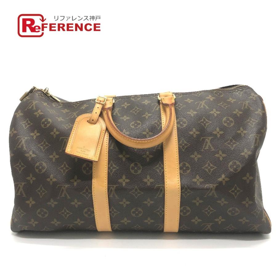 LOUIS VUITTON ルイヴィトン M41428 モノグラム キーポル45 ハンドバッグ ボストンバッグ ブラウン ユニセックス【中古】 : t-221101-1 : リファレンス ...