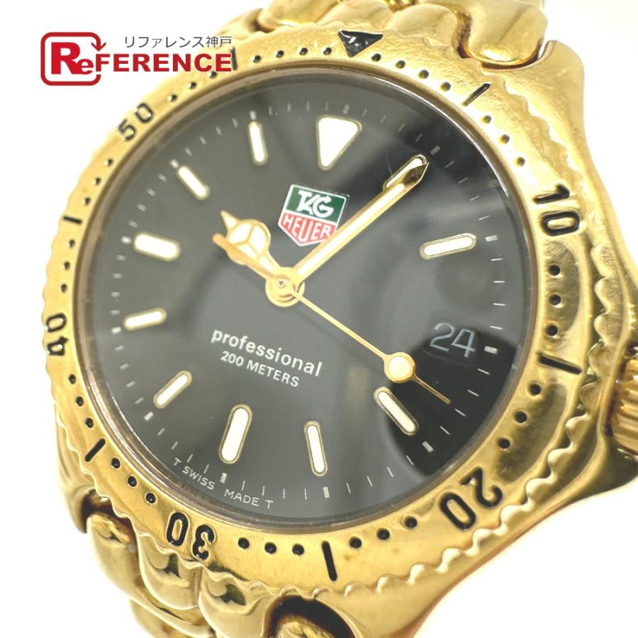 TAG HEUER タグホイヤー S94.313M セルシリーズ クォーツ デイト 腕時計 ゴールド ボーイズ【中古】 : リファレンス コレクション - 通販 - Yahoo!ショッピング