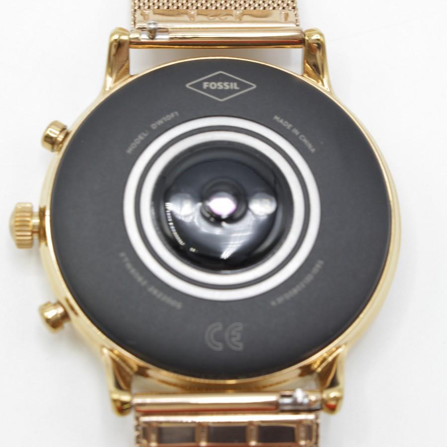 FOSSIL 【美品】FOSSIL JULIANNA HR ジェネレーション5 FTW6062 ピンクゴールド スマートウォッチ Gen5 ...