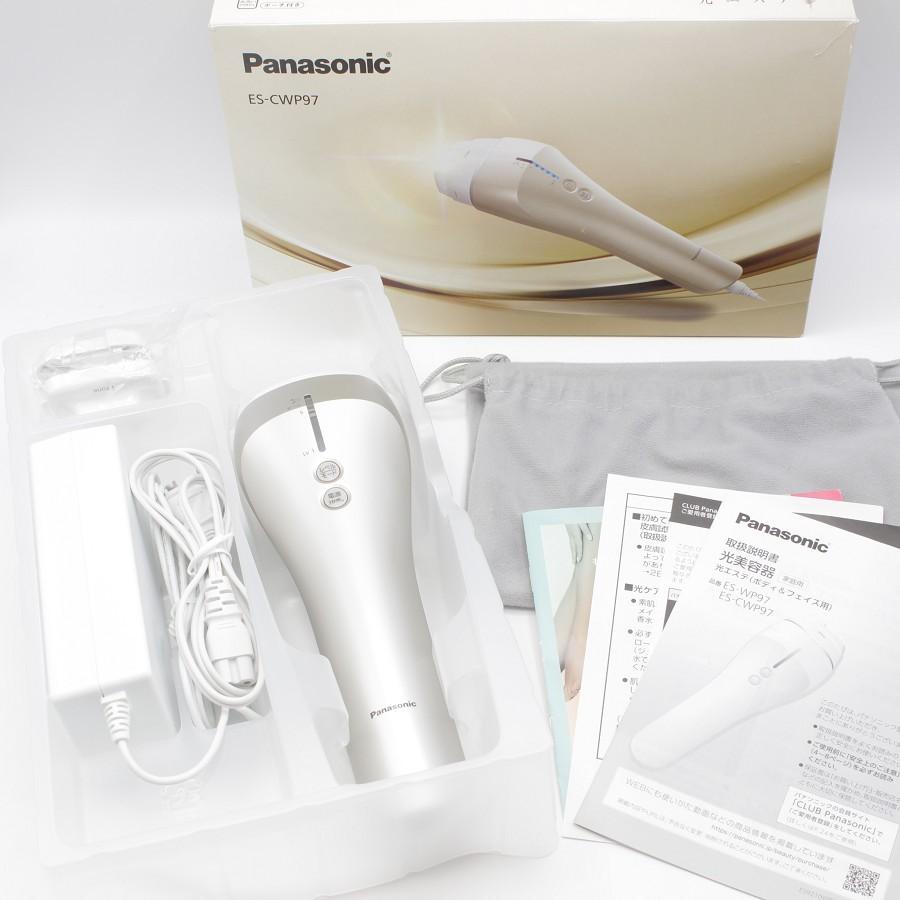 【美品】パナソニック 光エステ ES-CWP97-N ボディ&フェイス用 光美容器 ハイパワー ゴールド 脱毛器 本体 ES-WP97家電量販店モデル :021321:リファン Yahoo ...