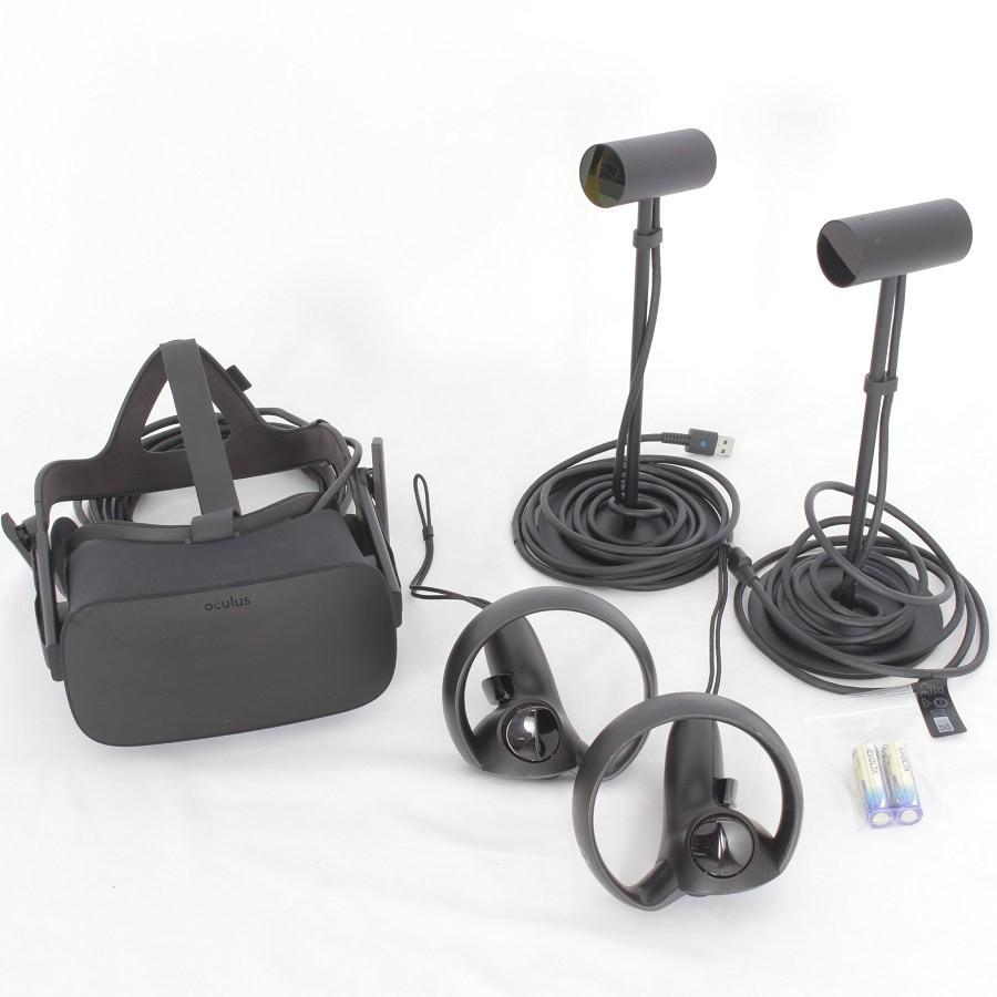 Oculus Rift CV1 Touchコントローラー同梱版 VR ヘッドマウントディスプレイ ヘッドセット オキュラスリフト 本体 : リ ...