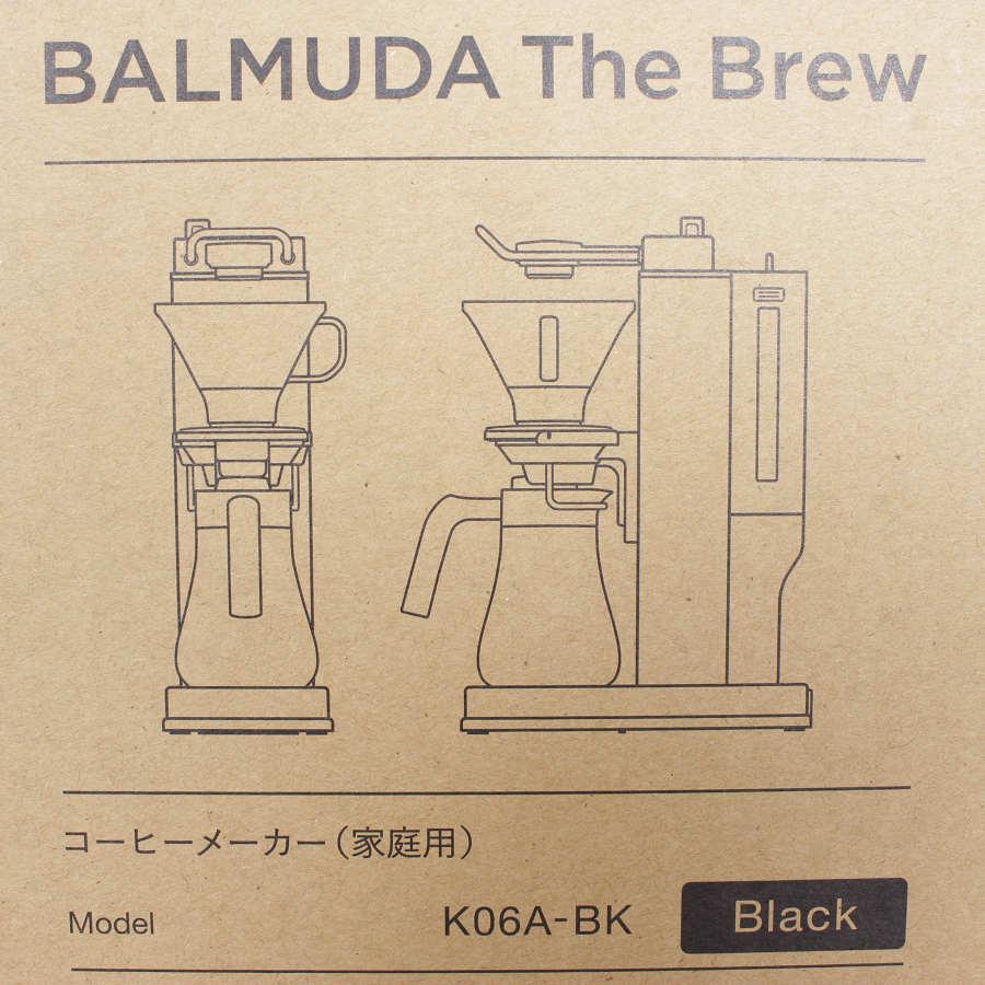 BALMUDA 【新品/未開封】BALMUDA The Brew K06A-BK コーヒーメーカー バルミューダ ザ・ブリュー ブラック 本体 : リファン Yahoo!ショップ - 通販 ...