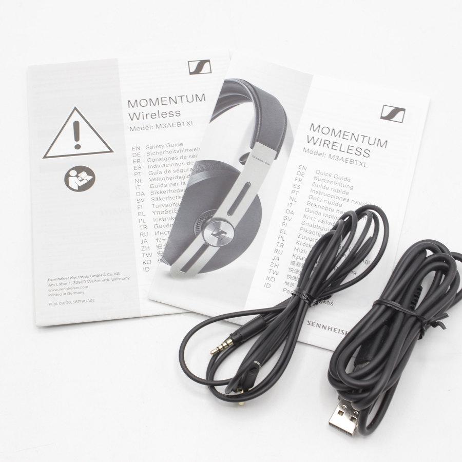 SENNHEISER 【美品】SENNHEISER MOMENTUM Wireless M3AEBTXL Black ワイヤレス ヘッドホン ゼンハイザー モメンタム ブラック 黒 : リ ...