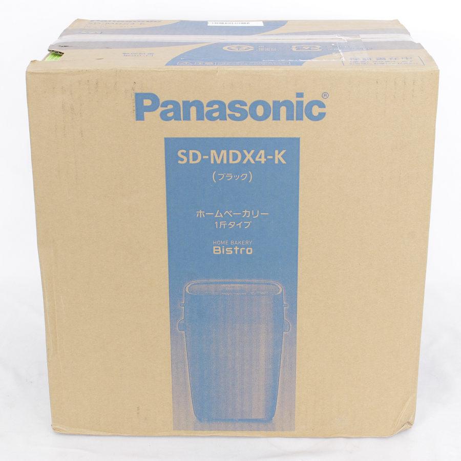 【新品/未開封】パナソニック ビストロ SD-MDX4-K ホームベーカリー おうち乃が美対応モデル 1斤タイプ ブラック 本体 :024083:リファン Yahoo!ショップ - 通販 ...