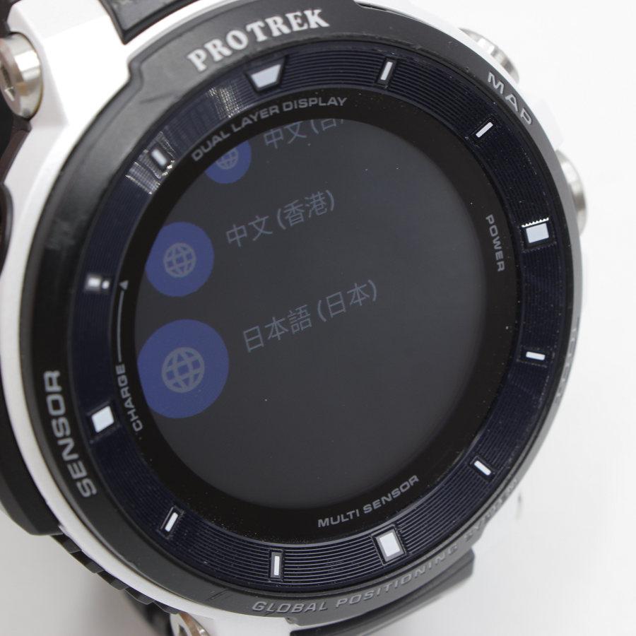 CASIO PRO TREK Smart WSD-F30-WE 限定モデル 春霞 世界限定1000個 ミスティホワイト スマートウォッチ 本体 : 024189 : リファン Yahoo ...