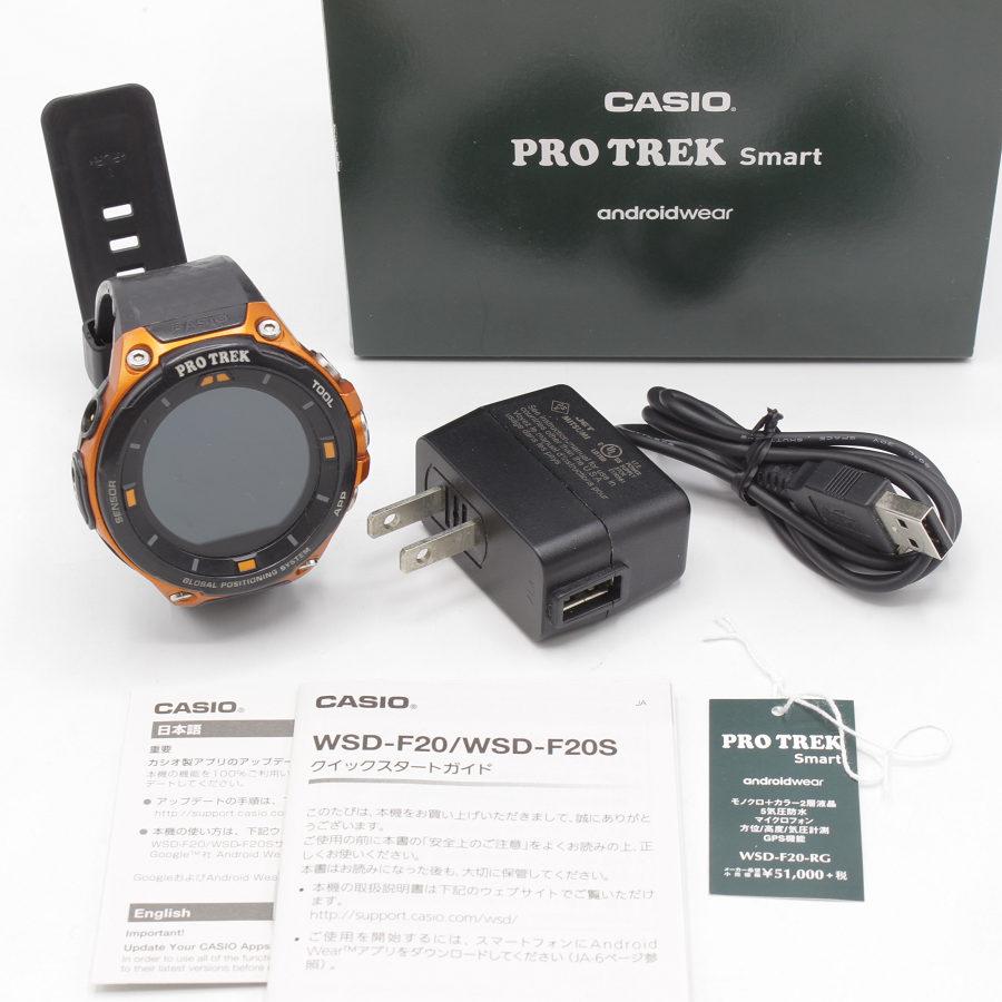 PRO TREK CASIO Smart WSD-F20-RG オレンジ スマートウォッチ 腕時計 プロトレックスマート カシオ 本体 : リ ...