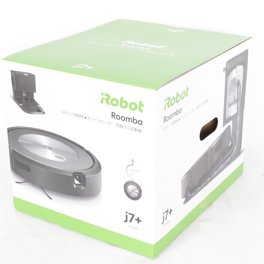 【新品/未開封】iRobot ルンバ j7+ j755860 ロボット掃除機 物体認識 自動ゴミ収集 クリーンベース Roomba 本体 :024467:リファン Yahoo!ショップ ...