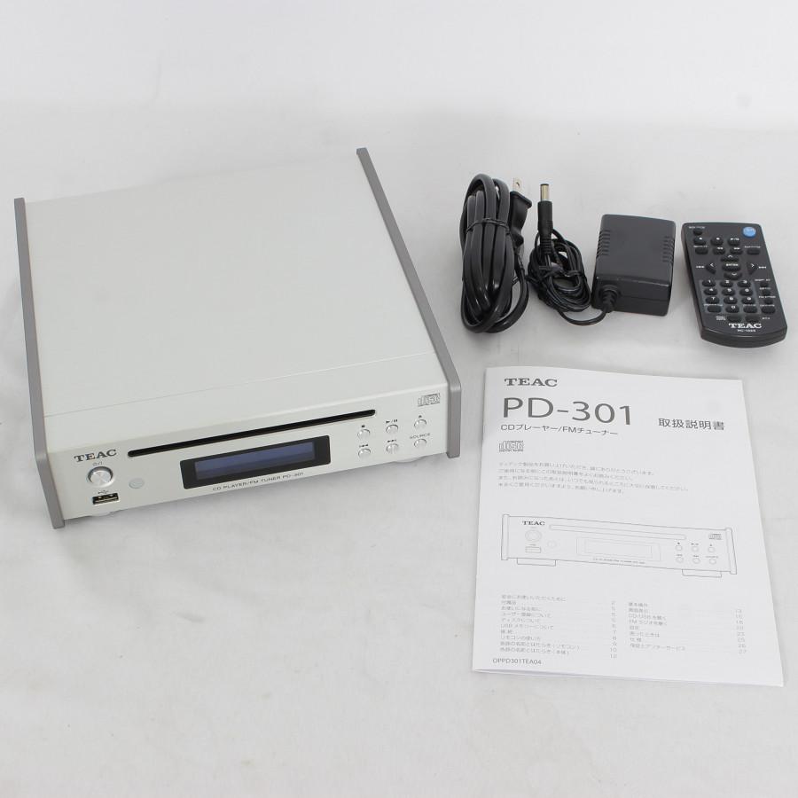 TEAC 【美品】TEAC PD-301-S CDプレーヤー/FMチューナー シルバー ティアック 本体 : リファン Yahoo!ショップ - 通販 - Yahoo!ショッピング
