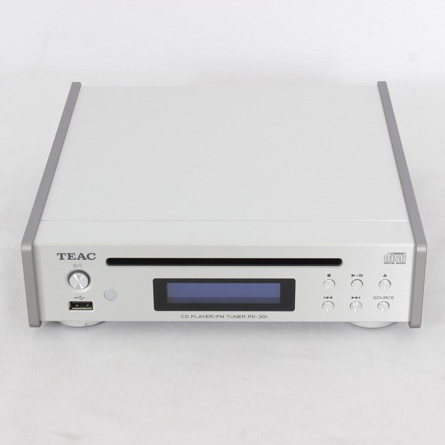 TEAC（ティアック） 【美品】TEAC PD-301-S CDプレーヤー/FMチューナー シルバー 本体 : リファン Yahoo!ショップ - 通販 - Yahoo!ショッピング