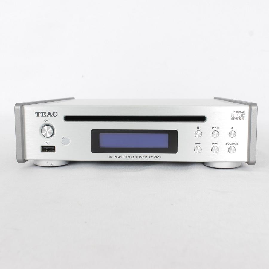 TEAC 【美品】TEAC PD-301-S CDプレーヤー/FMチューナー シルバー ティアック 本体 : リファン Yahoo!ショップ - 通販 - Yahoo!ショッピング