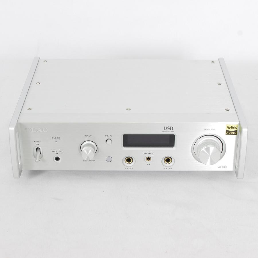 【美品】TEAC ヘッドホンアンプ UD-505-S USB DAC シルバー ティアック 本体 : 024608 : リファン Yahoo ...