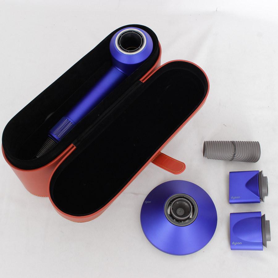 Supersonic 【美品】ダイソン スーパーソニック HD01 ULF BBG ブルー/ゴールド 収納ボックス付き ヘアドライヤー ...