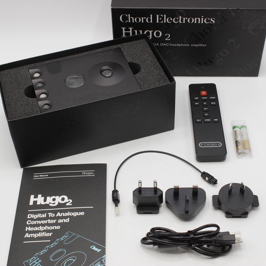 CHORD（コード） 【美品】Chord Electronics Hugo 2 ブラック DAコンバーター ヘッドホンアンプ コード ...