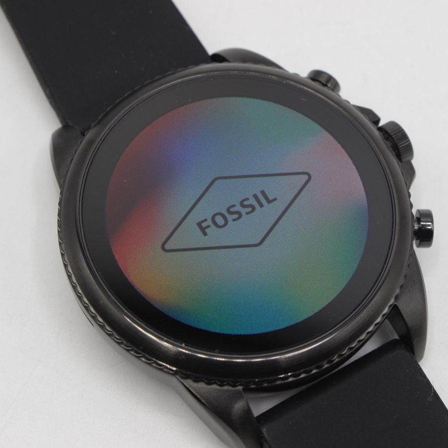 FOSSIL 【美品】FOSSIL GEN6 FTW4061 ブラック タッチスクリーン スマートウォッチ ジェネレーション6 フォッシル ...