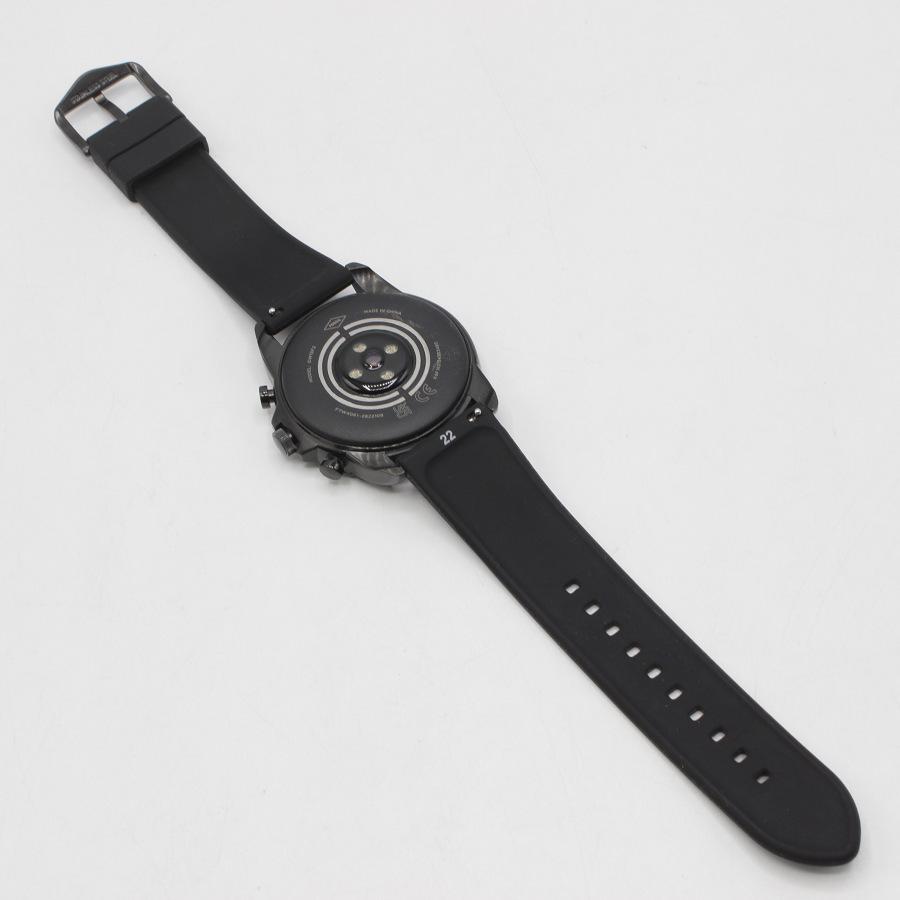 FOSSIL 【美品】FOSSIL GEN6 FTW4061 ブラック タッチスクリーン スマートウォッチ ジェネレーション6 フォッシル ...