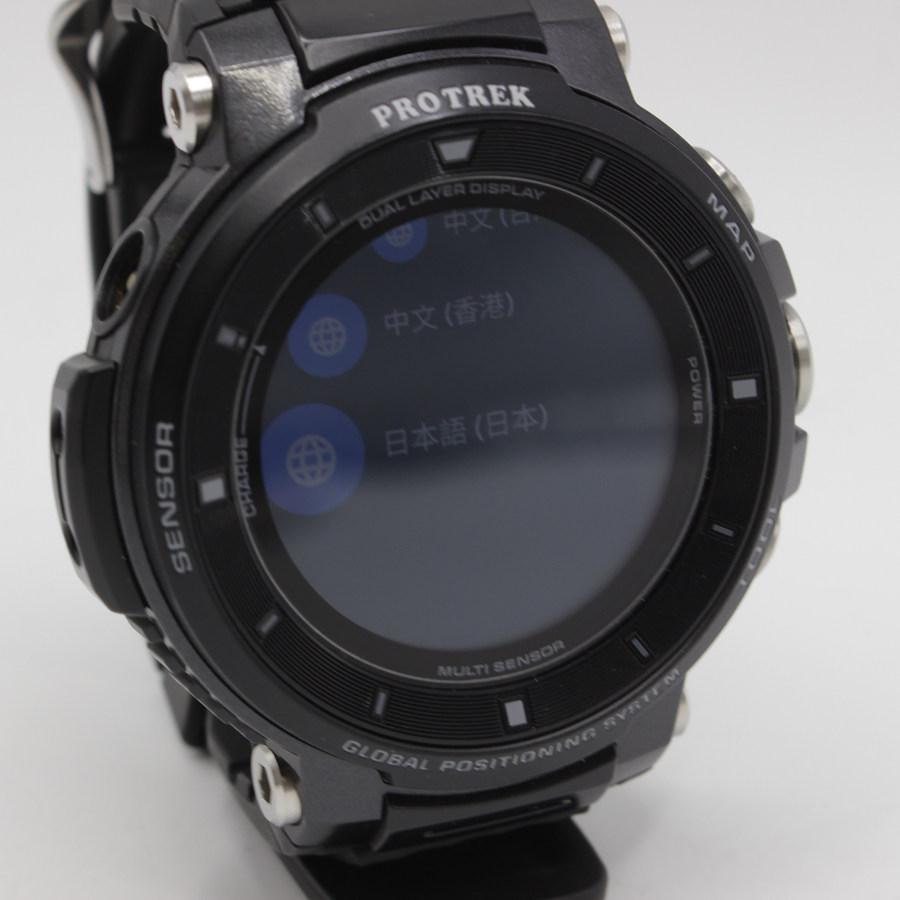 PRO TREK 【美品】CASIO Smart WSD-F30-BK ブラック スマートウォッチ カシオ プロトレック スマート 腕時計 本体 : リファン Yahoo!ショップ - 通販 ...