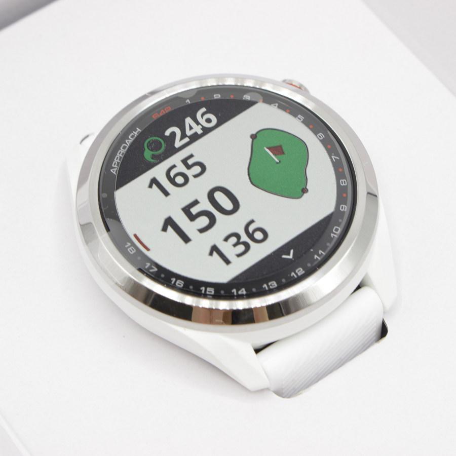 Approach 【新品】GARMIN S42 White/Silver 010-02572-21 スマートウォッチ ガーミン ゴルフ アプローチ 本体 : リファン Yahoo!ショップ ...