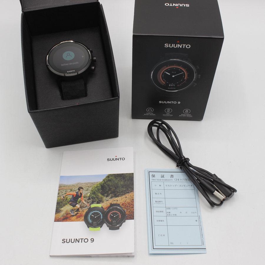 SUUNTO 9 BARO TITANIUM SS050145000 スマートウォッチ スント バロ チタニウム 本体 : リファン Yahoo!ショップ - 通販 - Yahoo!ショッピング