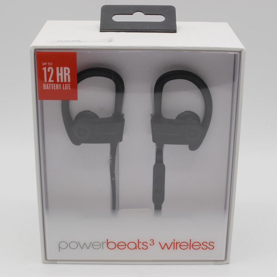 Powerbeats 【新品/未開封】Beats by Dr.Dre Powerbeats3 ML8V2PA/A ブラック ワイヤレスイヤホン ビーツ バイ ドクタードレ Apple 本体 ...