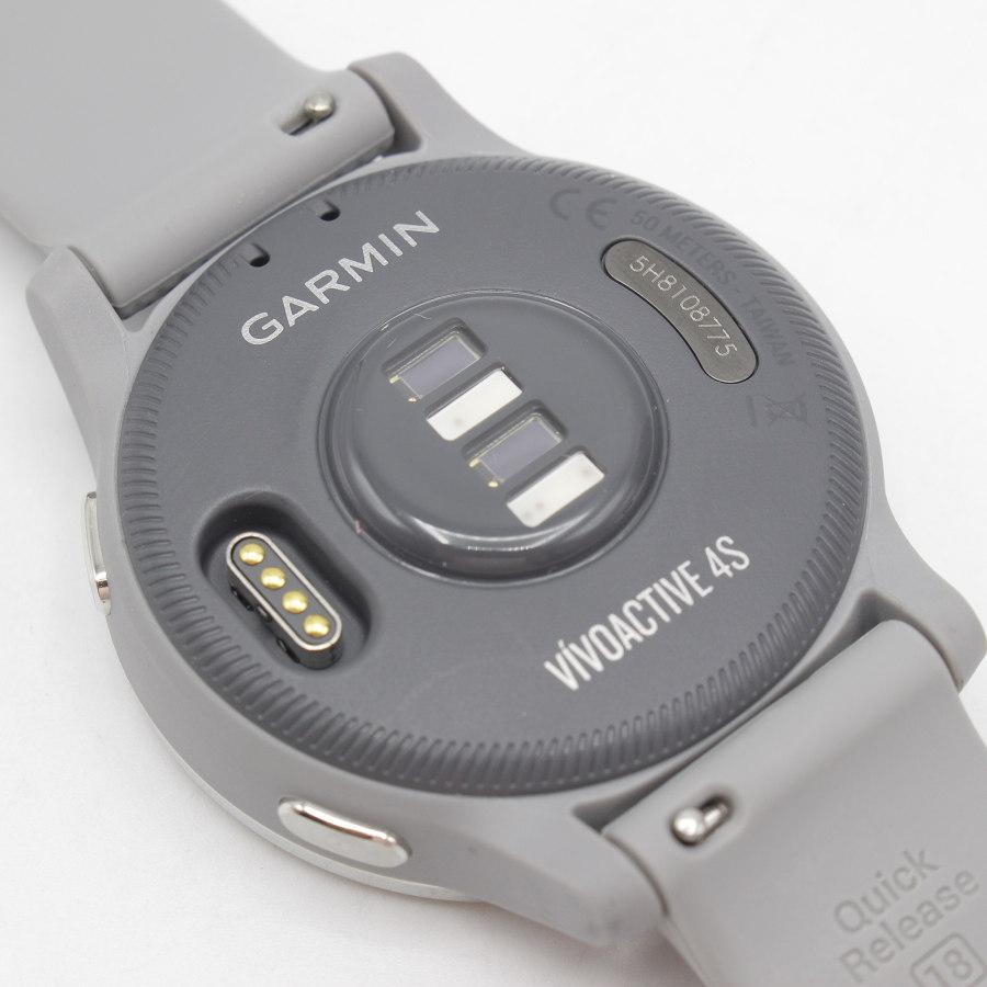 vivoactive Garmin 4S Powder Gray Silver 010-02172-07 スマートウォッチ ガーミン ヴィヴォ ...