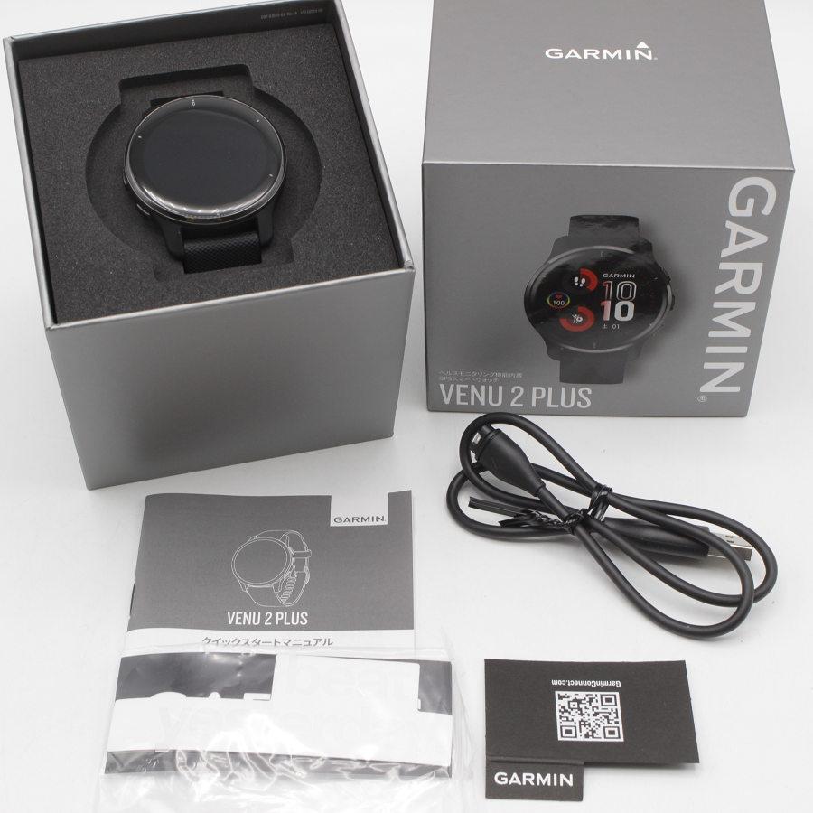 Venu 【美品】GARMIN vivo 2 Plus Black/Slate 010-02496-41 スマートウォッチ ヴェニュー プラス ガーミン 本体 : リファン Yahoo ...