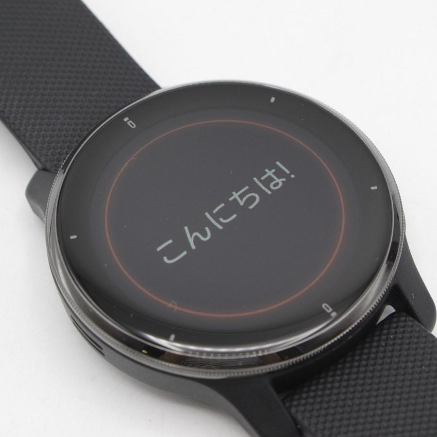 Venu 【美品】GARMIN vivo 2 Plus Black/Slate 010-02496-41 スマートウォッチ ヴェニュー プラス ...