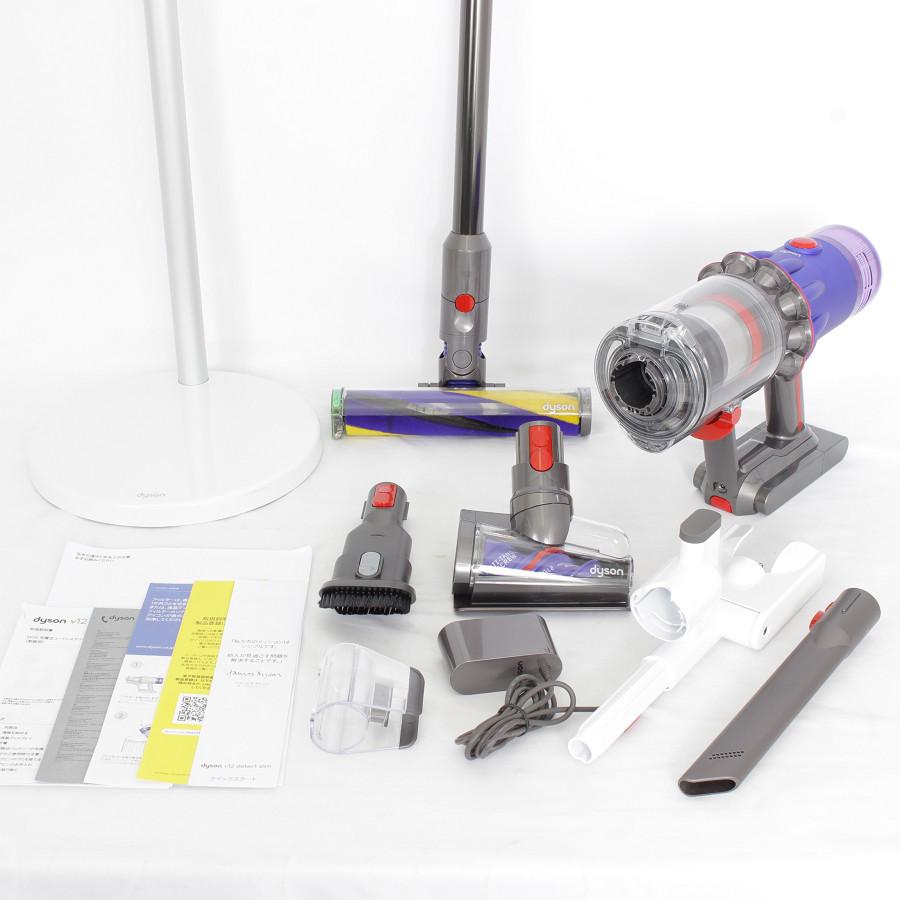 Dyson 【美品】Dyson V12 Detect Slim Fluffy SV20 FF コードレスクリーナー ダイソン 掃除機 ハンディ スティック 充電式 本体 : リファン ...