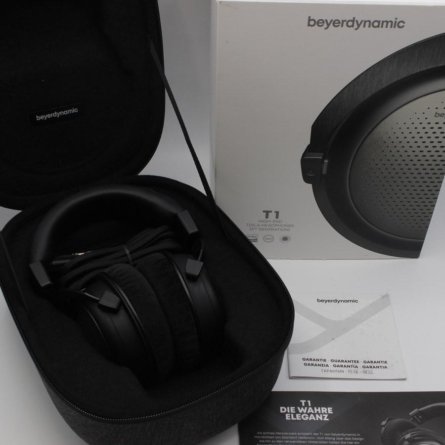 beyerdynamic 【美品】beyerdynamic T1 3rd Generation ベイヤーダイナミック ヘッドホン 開放型 本体 : リファン Yahoo!ショップ - 通販 ...