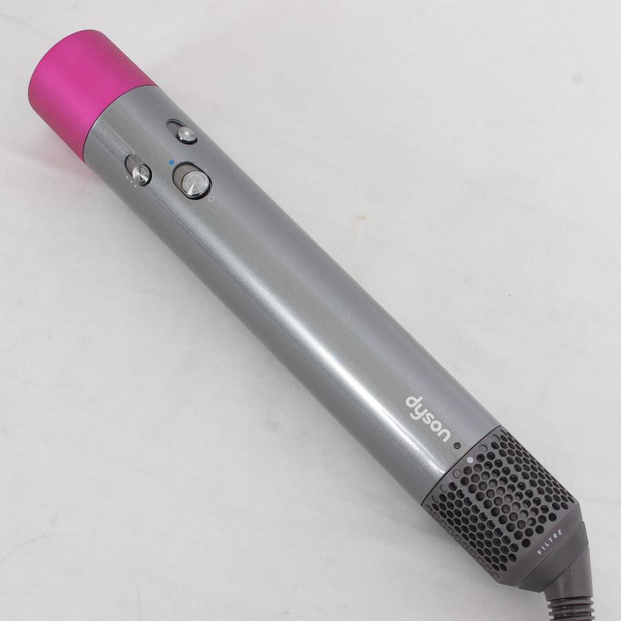 【美品】ダイソン Airwrap Complete long スタイラー HS01 COMP LG FN ニッケル/フューシャ エアラップ ヘアスタイラー 本体 :027002:リファン ...