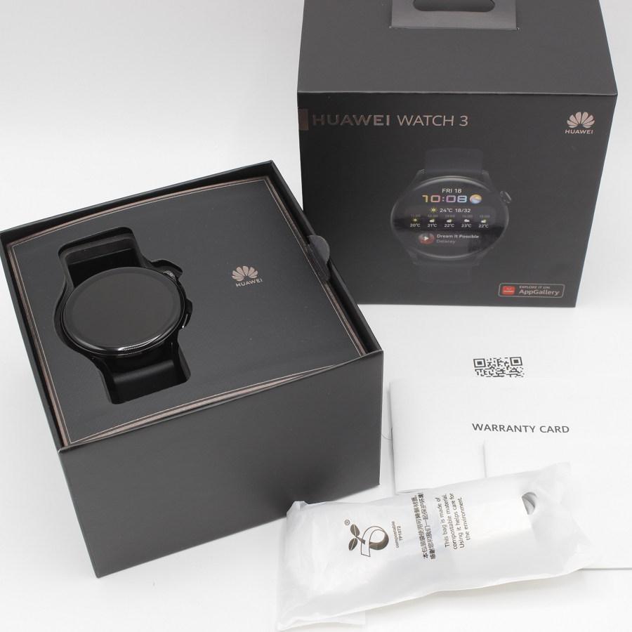 HUAWEI WATCH 【新品】HUAWEI 3 GLL-AL04 Black スポーツモデル ファーウェイウォッチ 本体 : リファン ...