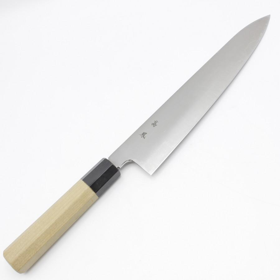 高鳳 和牛刀 九寸 八角柄 刃渡り約270mm : リファン Yahoo!ショップ - 通販 - Yahoo!ショッピング