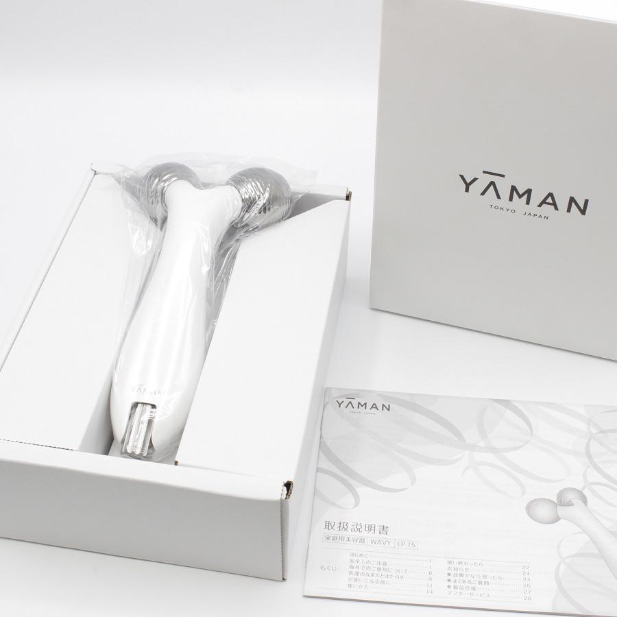 YA‐MAN 【新品】ヤーマン WAVY EP-15W ウェイビー EMS ボディケア 美顔ローラー 本体 : リファン Yahoo!ショップ - 通販 - Yahoo!ショッピング