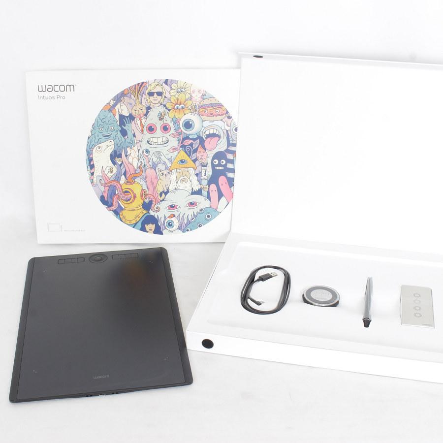 Intuos 【美品】WACOM Pro Large PTH-860/K0 ブラック ペンタブレット ワコム インテュオス プロ ラージ ペンタブ 板タブ 本体 : リファン Yahoo ...
